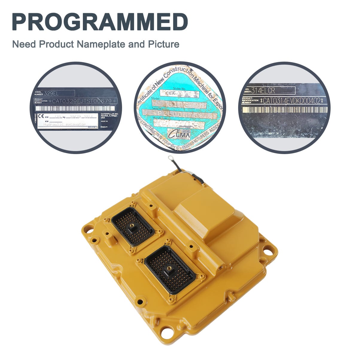 Electronic Control Unit ECU 345-3381 for Caterpillar 320E 320EL 320ELN ...