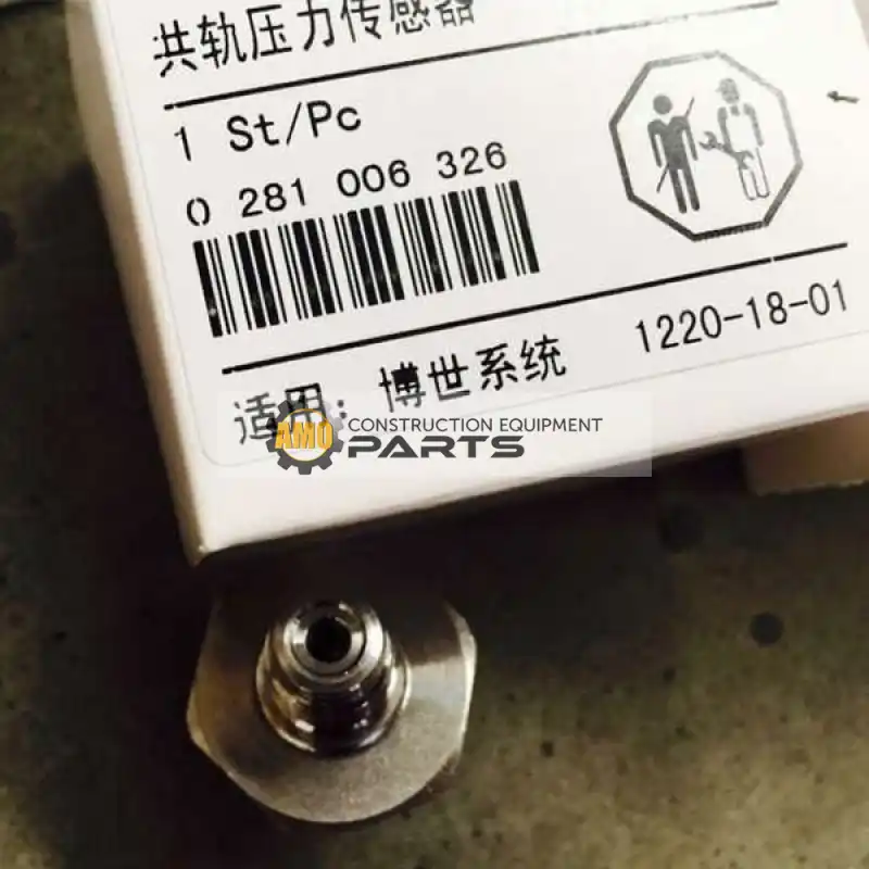0281006326 Fuel Pressure Control Rail Pressure Sensor 5301141 for ...