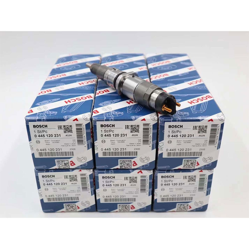 0445120231 5263262 BOSCH COMMON RAIL INJECTOR FOR CUMMINS KOMATSU HYUNDAI