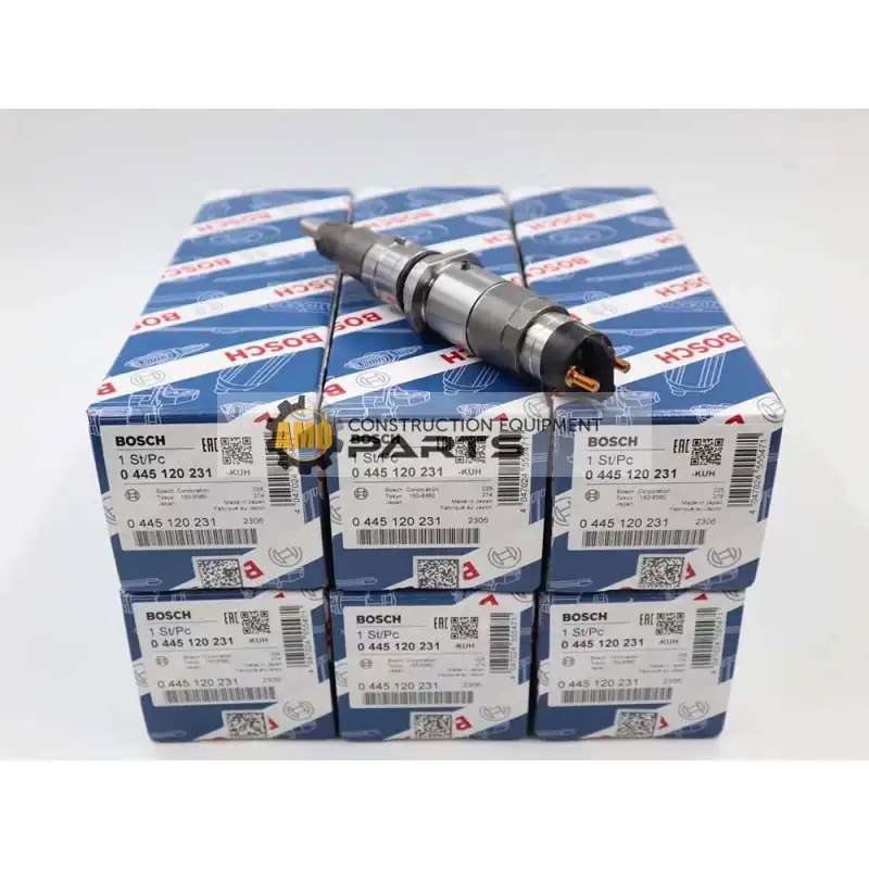 6Pcs Fuel Injector 0445120231 3976372 5263262 4945969 for Cummins ...