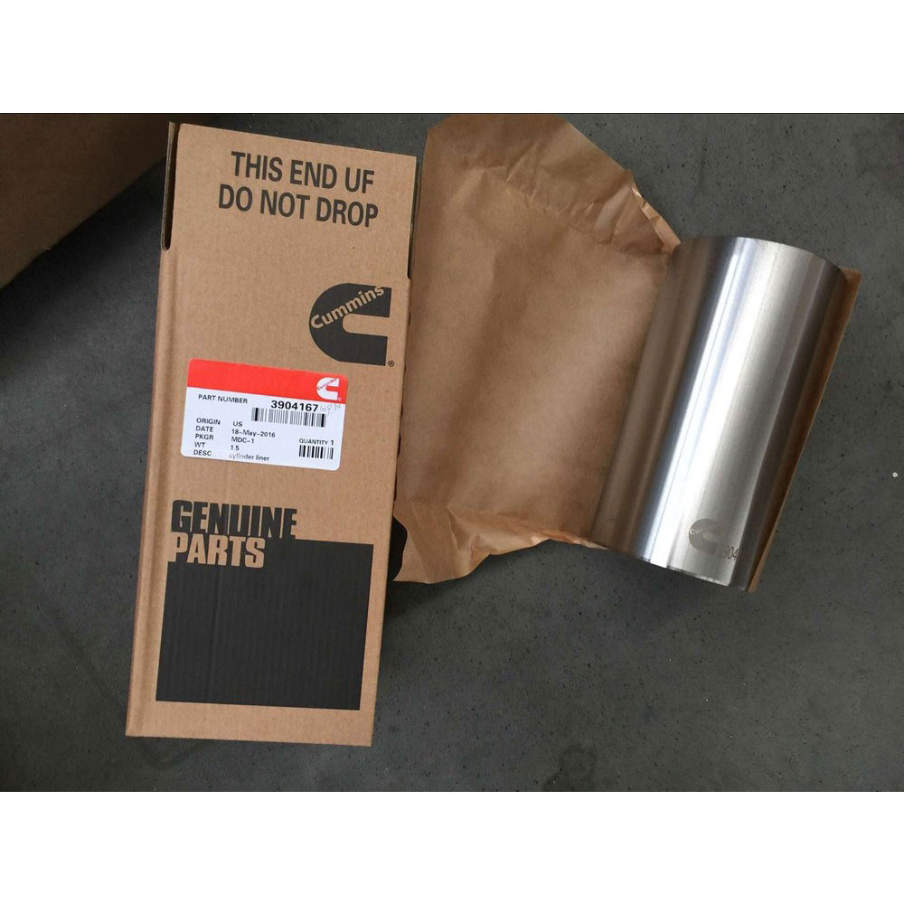 ISB4.5 ISB6.7 QSB4.5 QSB6.7 QSB7 engine parts cylinder liner 3904167 ...