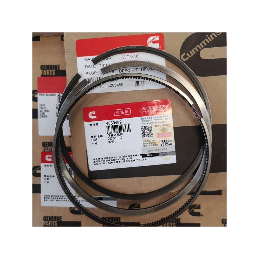 N14 NT855 engine piston ring set 4024942 3804500 3803990 4089489 for ...
