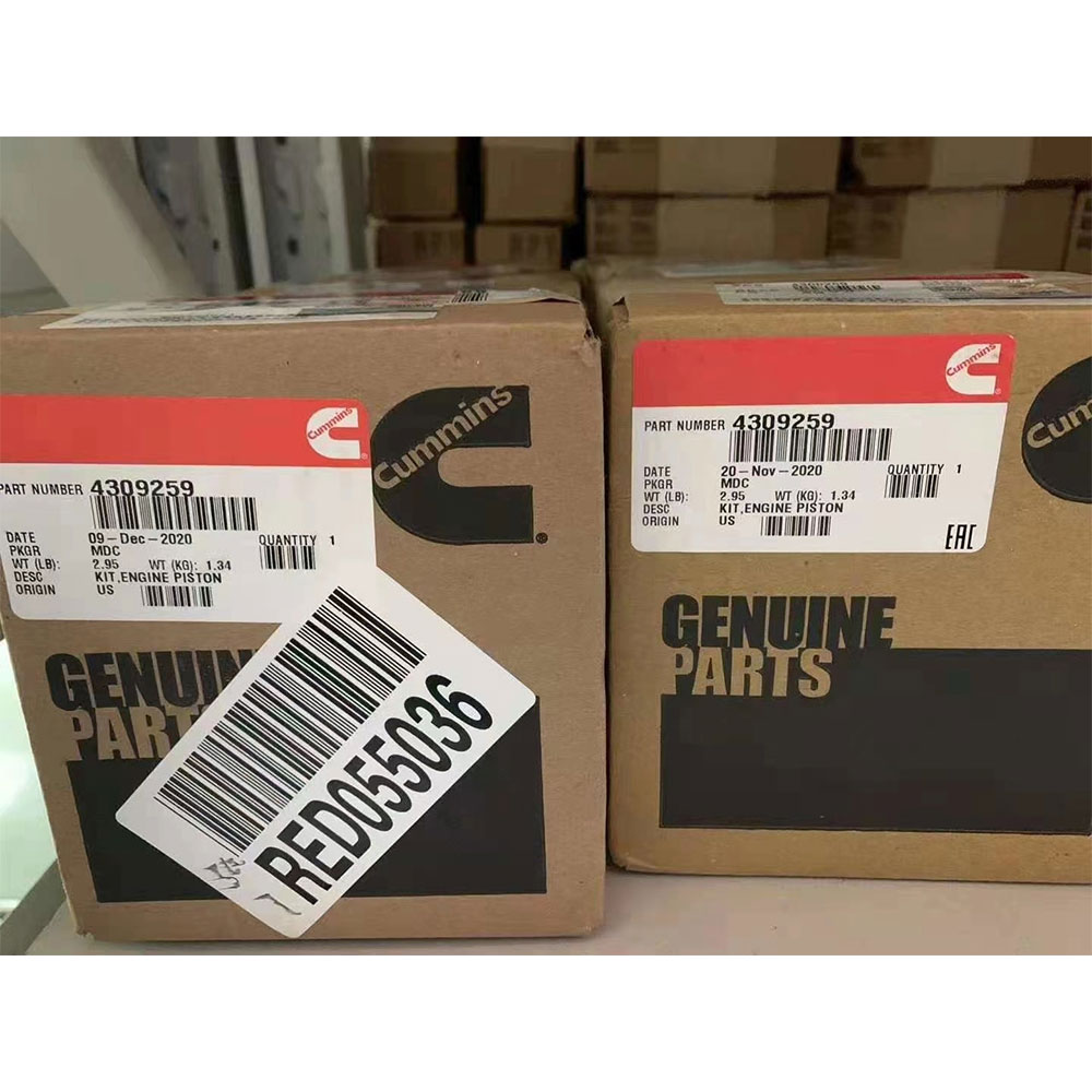 QSB6.7 ISB6.7 diesel engine piston kit 4309259 5284820 for Cummins ...