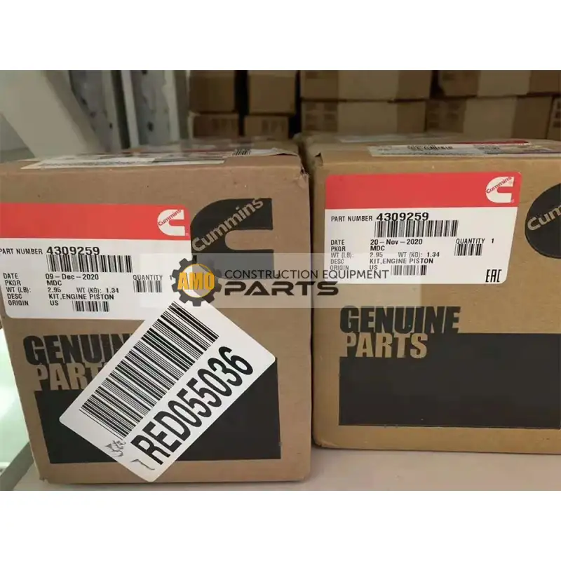 QSB6.7 ISB6.7 diesel engine piston kit 4309259 5284820 for Cummins ...