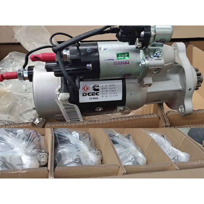 ISZ13 engine 24v starter motor C4365747 4365747 for Cummins ...