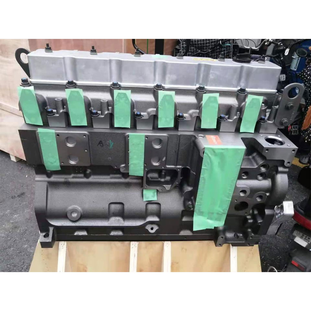 6CT8.3 6D114 base engine long block for Komatsu PC300-7 PC360-7 excavator