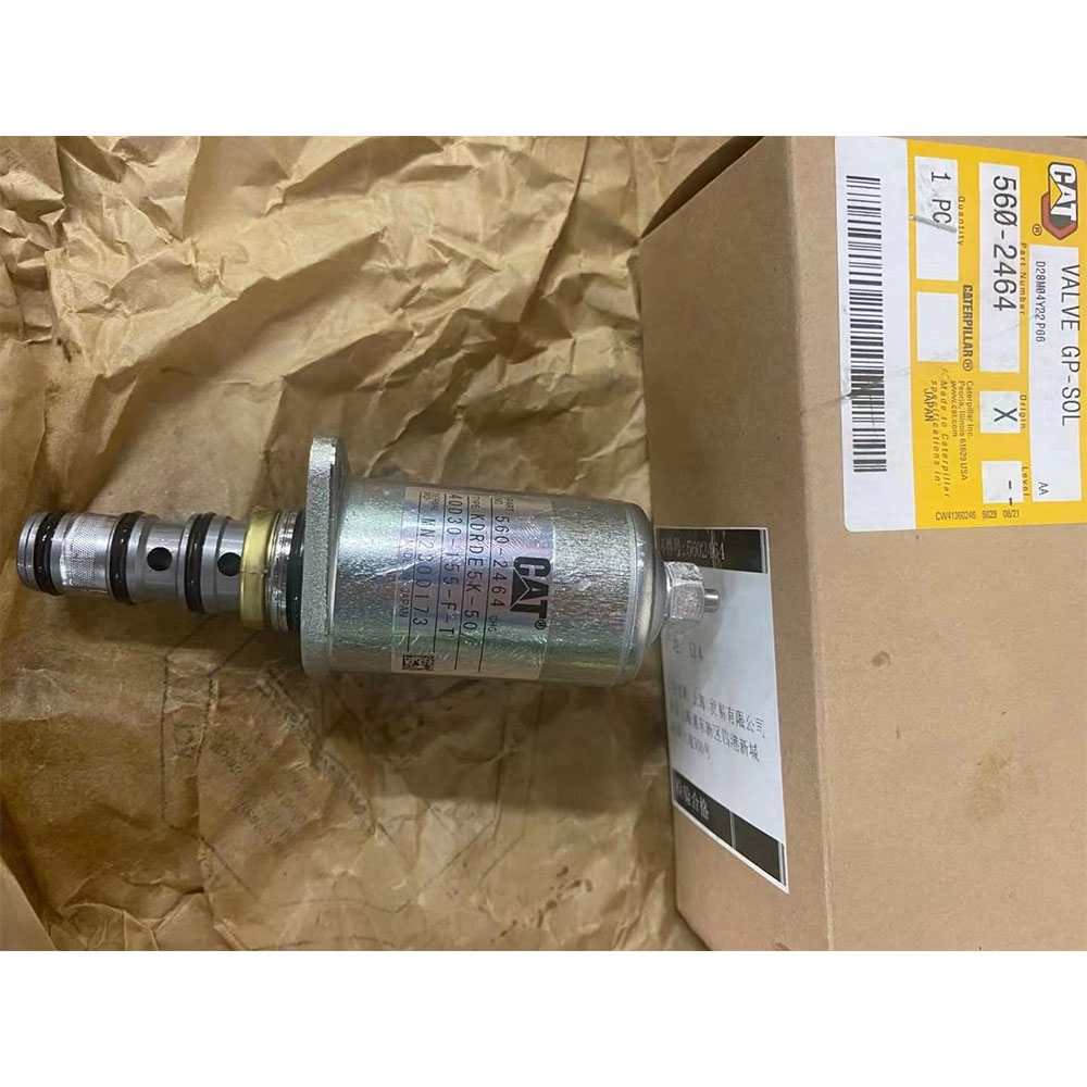 excavator parts 560-2464 solenoid valve for Cat 345GC 349GC 352 374 395 ...