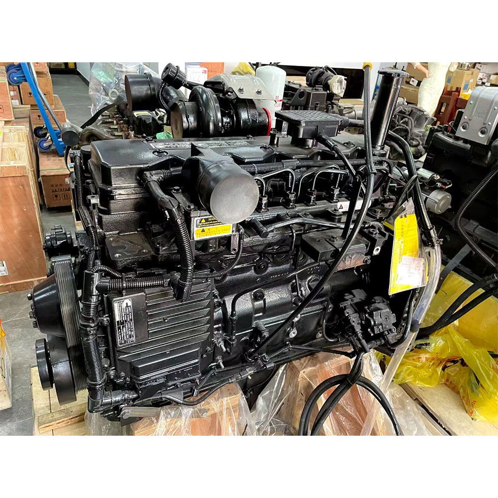 Cummins QSB7 complete engine assembly for Shantui Hyundai Liugong excavator