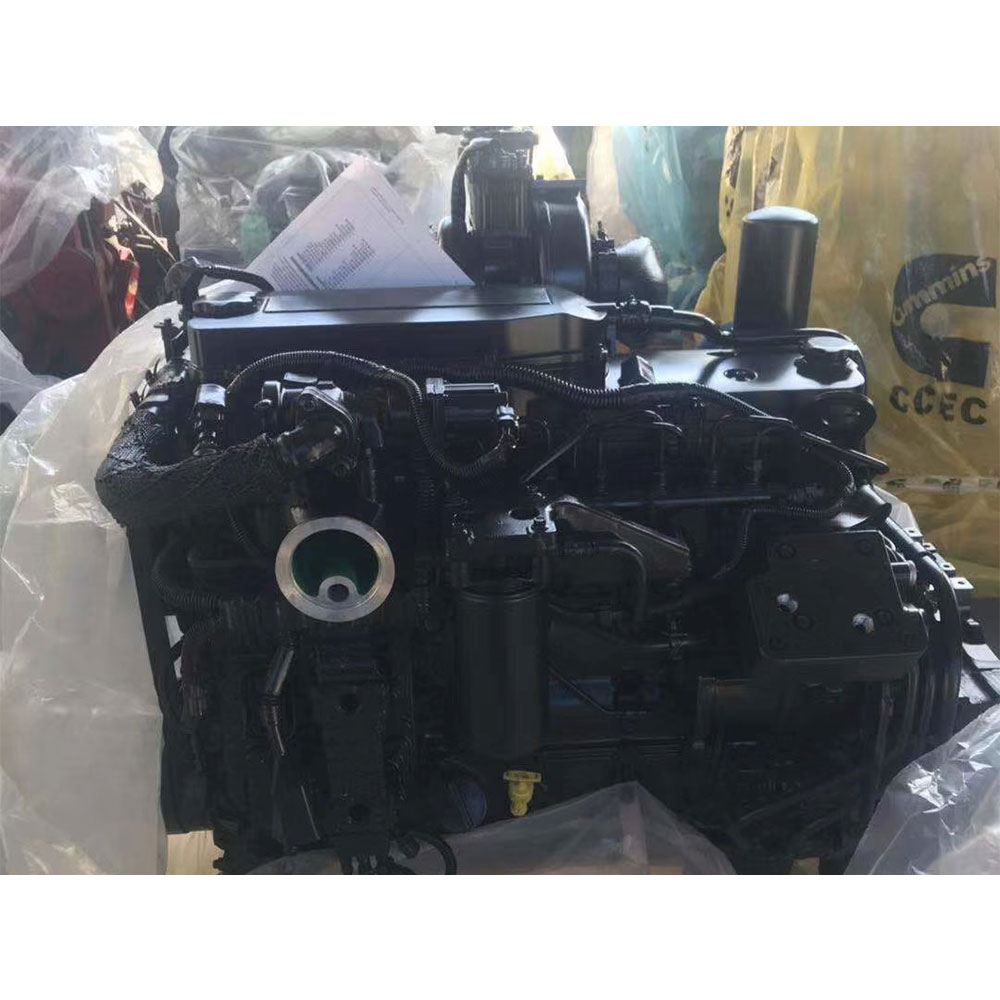 Cummins QSB7 complete engine assembly for Shantui Hyundai Liugong excavator