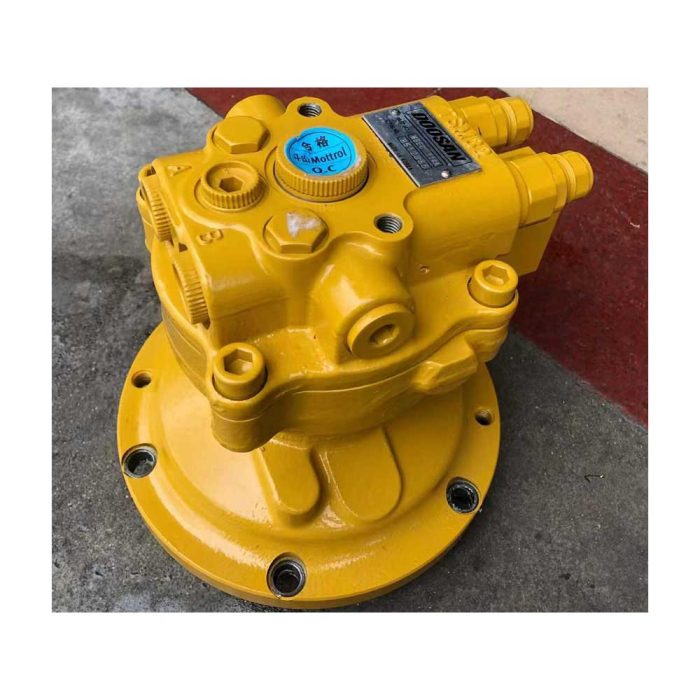 EC210B swing motor 14524189 Kawasaki slewing motor M2X120B-CHB-10A-64/ ...