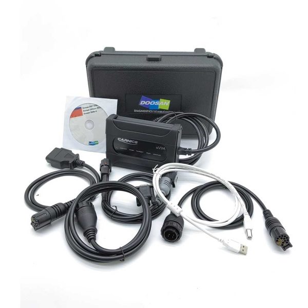 Doosan Excavator Inspection Diagnostic Tool DDT SCR DPF G2 Scan DCU ECU ...
