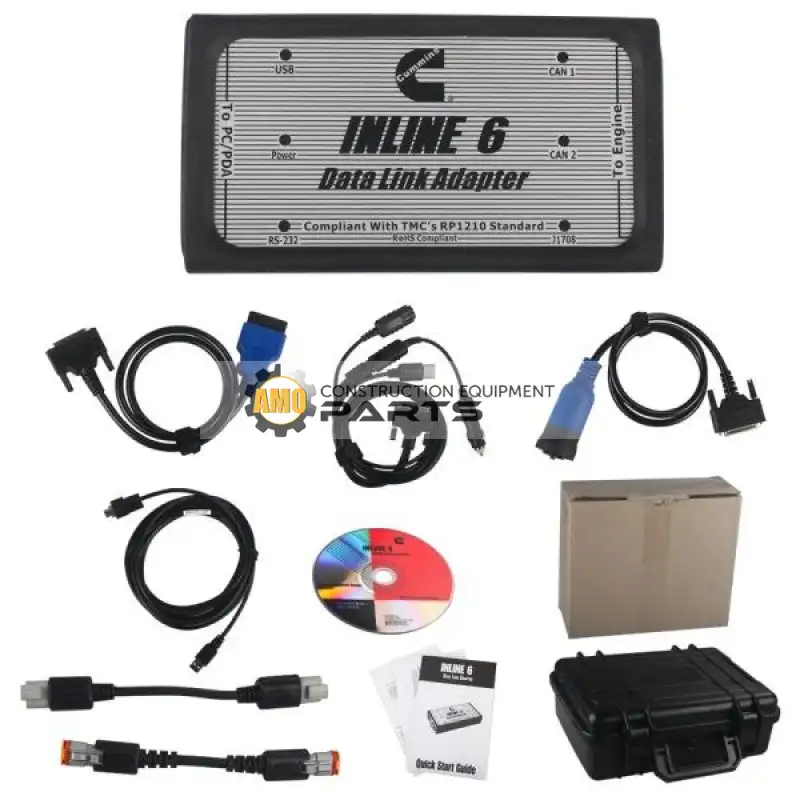 Cummins INLINE 6 Data Link Adapter full kit INSITE 8.7 pro Software ...