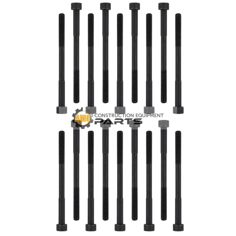 D34 SCR Bobcat Loader T870 Cylinder Head Bolt 18 PCS for Doosan Daewoo ...