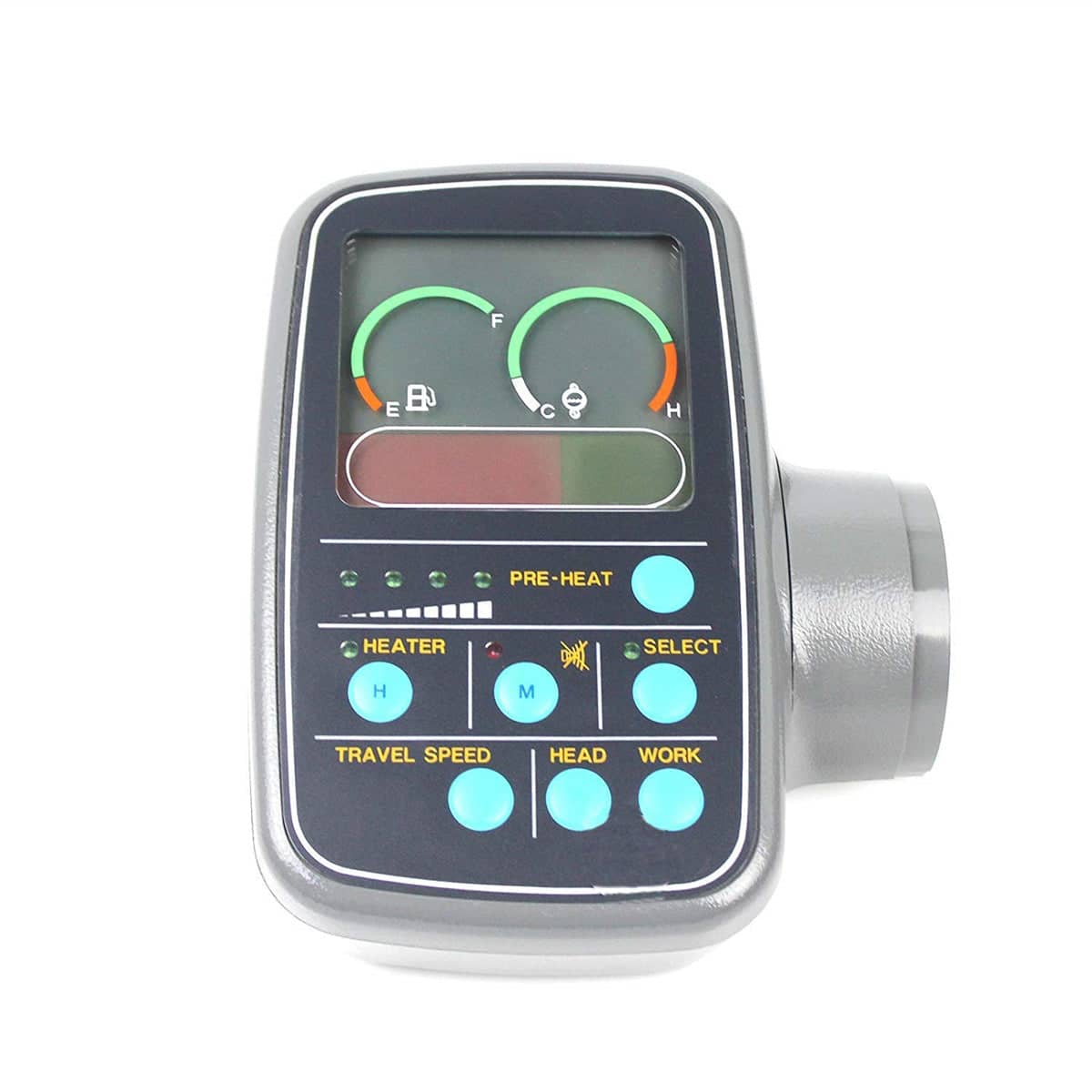 LCD Gauge Monitor Panel 21E6-00200 for Hyundai Excavator Robex R220-3 ...