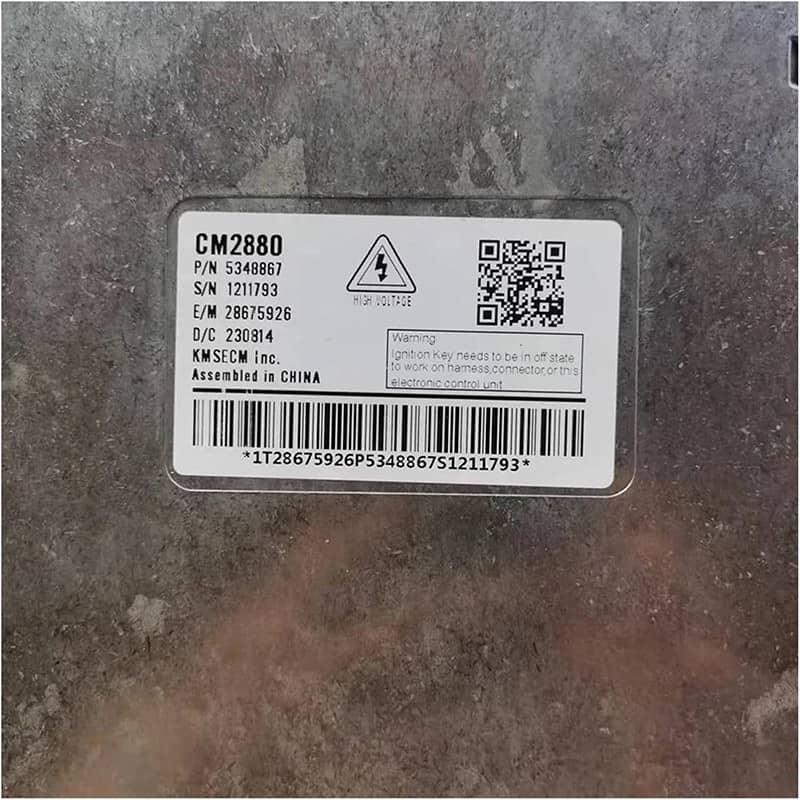 Control Module ECM 5348867 for Cummins Engine ISGE12 ISG