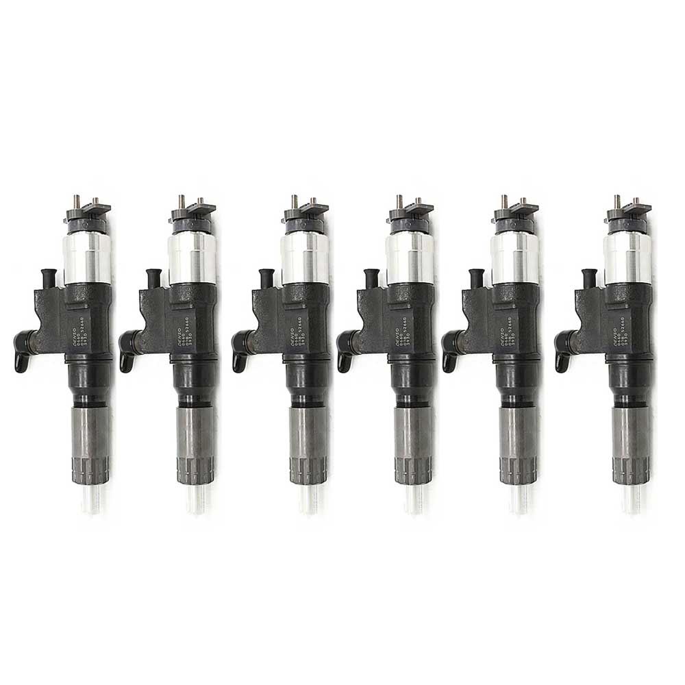 6Pcs Fuel Injector 8982806970 8982843930 for Isuzu Engine 6HK1 Truck ...