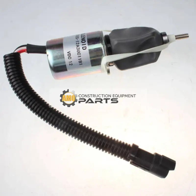 12V Solenoid Valve VOE11802561 VOE11801791 for Volvo Excavator EC55C ...