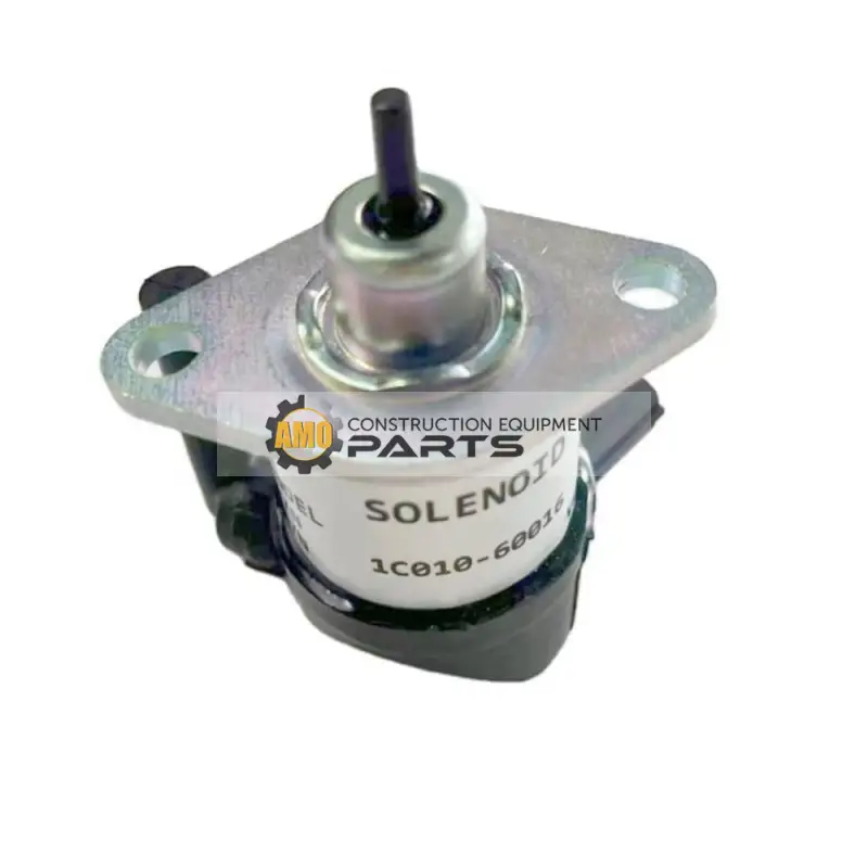 12V Stop Solenoid 1C010-60015 for Kubota Tractor M6800 M8200 M8540 ...