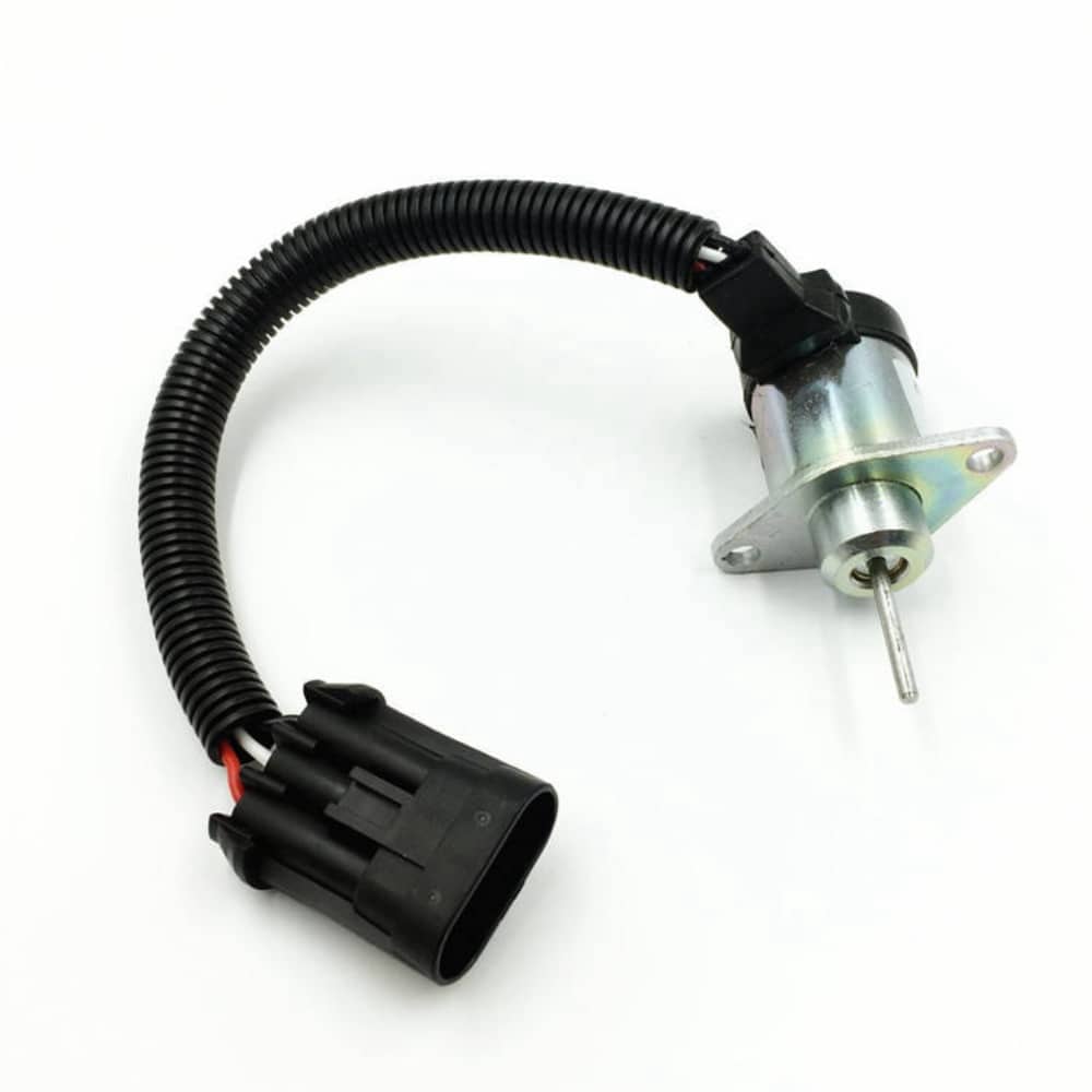 12V Stop Solenoid 6691498 1G925-60011 for Kubota Engine V2203 V2003 ...