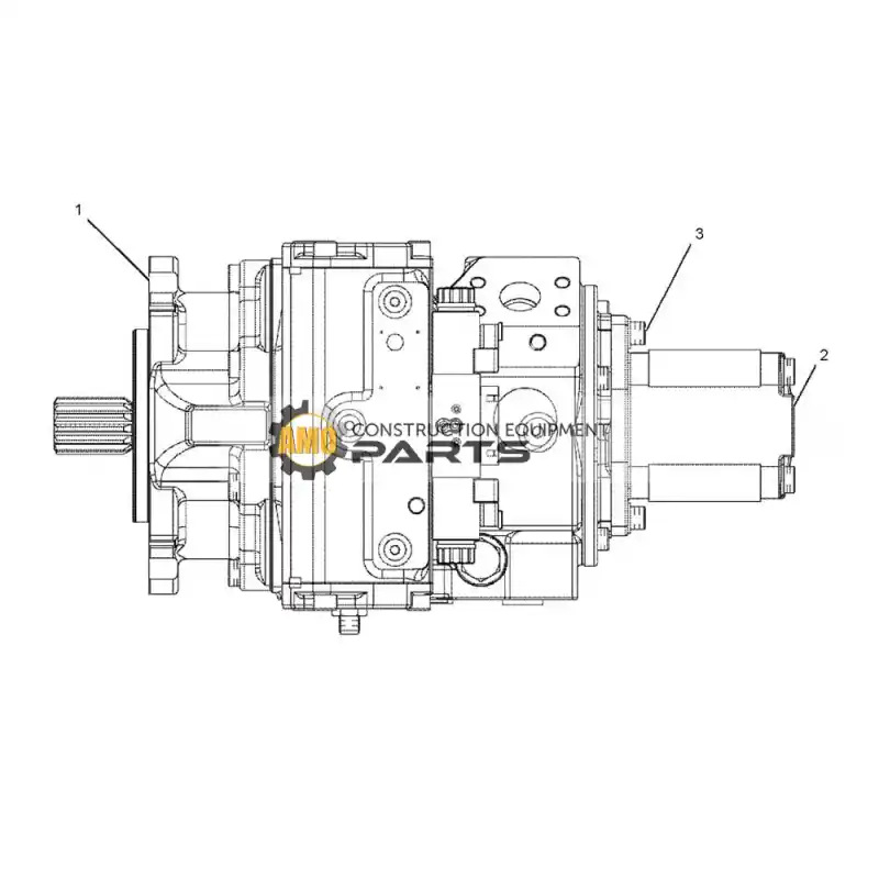 Piston Pump 274-6725 2746725 for Caterpillar CAT 973D