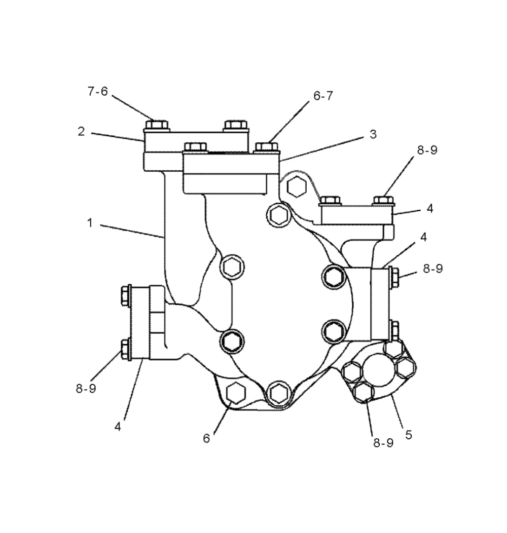 Gear Pump 337-9944 3379944 for Caterpillar CAT D8R