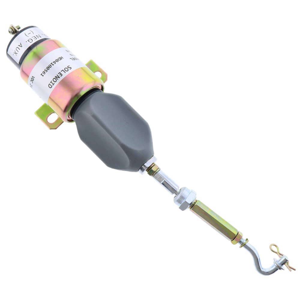 24V Shutoff Solenoid Valve 5I-7518 for Caterpillar CAT Engine 3064 3066 ...