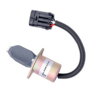 24V Fuel Shut-Off Solenoid Valve 3090357 3903576 for Cummins Engine B3 ...