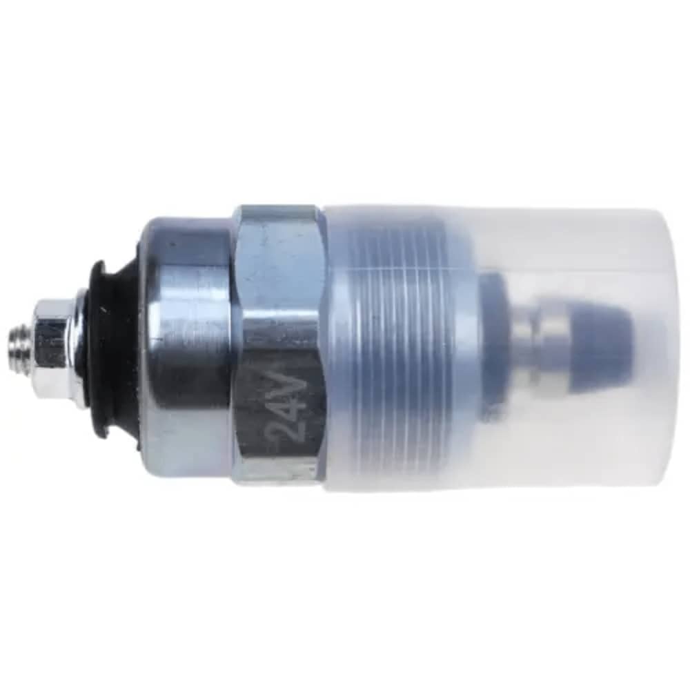24V Fuel Shut-Off Solenoid Valve 99478110 for New Holland Excavator ...