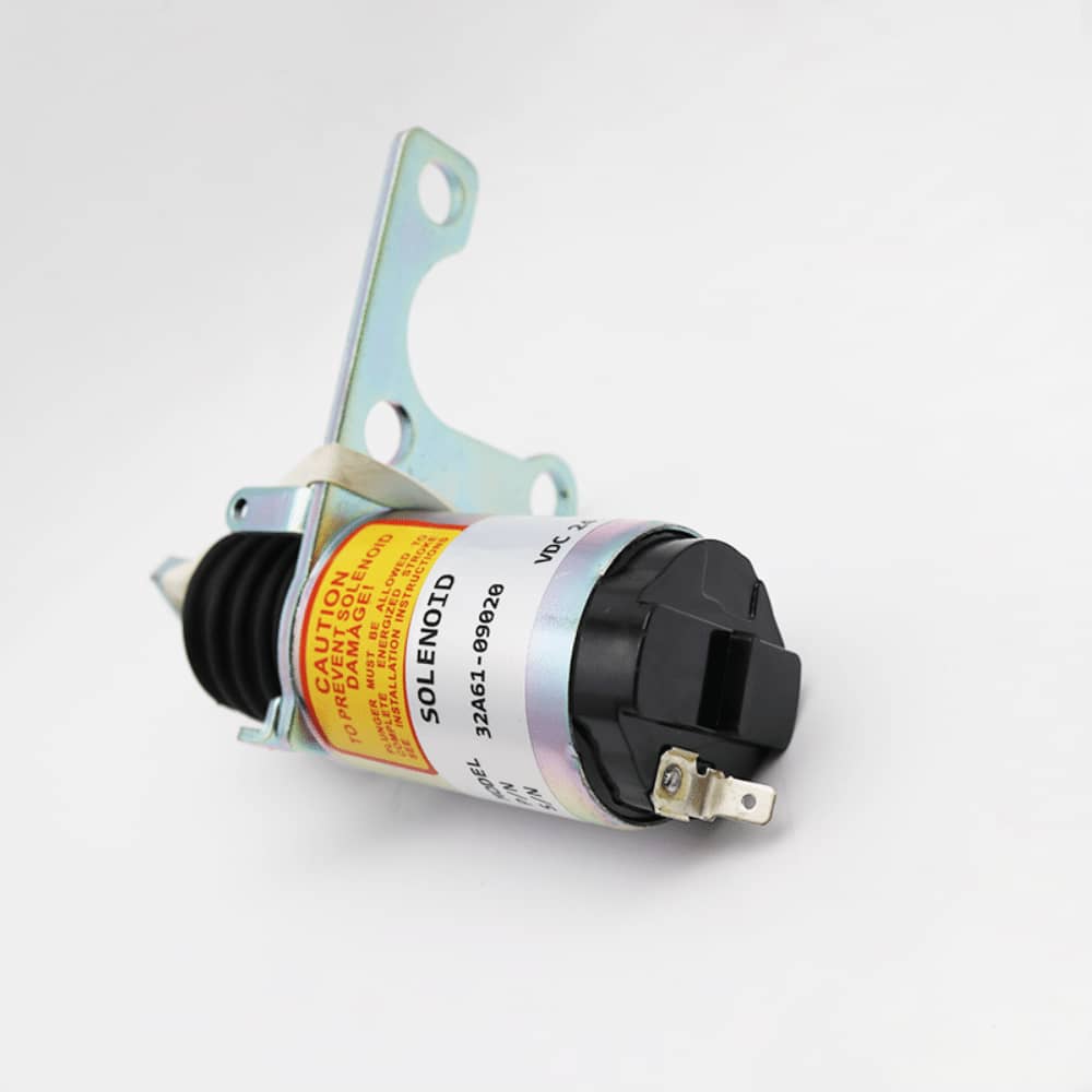 24V Stop Solenoid Valve 32A61-09020 for Mitsubishi 4DQ SE SQ SS Series ...