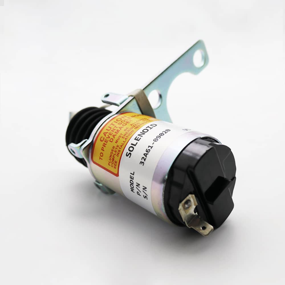 24V Stop Solenoid Valve 32A61-09020 for Mitsubishi 4DQ SE SQ SS Series ...