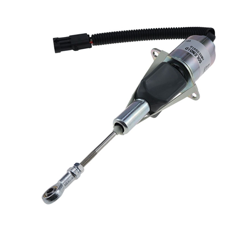 24V Fuel Shut Off Solenoid RE55416 for John Deere Engine 7.6L 6076 6068 ...