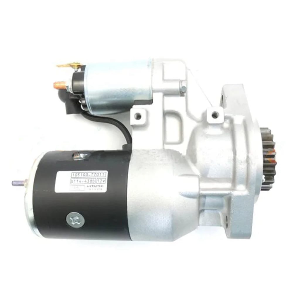 12V 20T Starter Motor 105100-77011 for Yanmar Engine 3TNV82-QTB1 3TNE88-TB 3TNV88F FN12