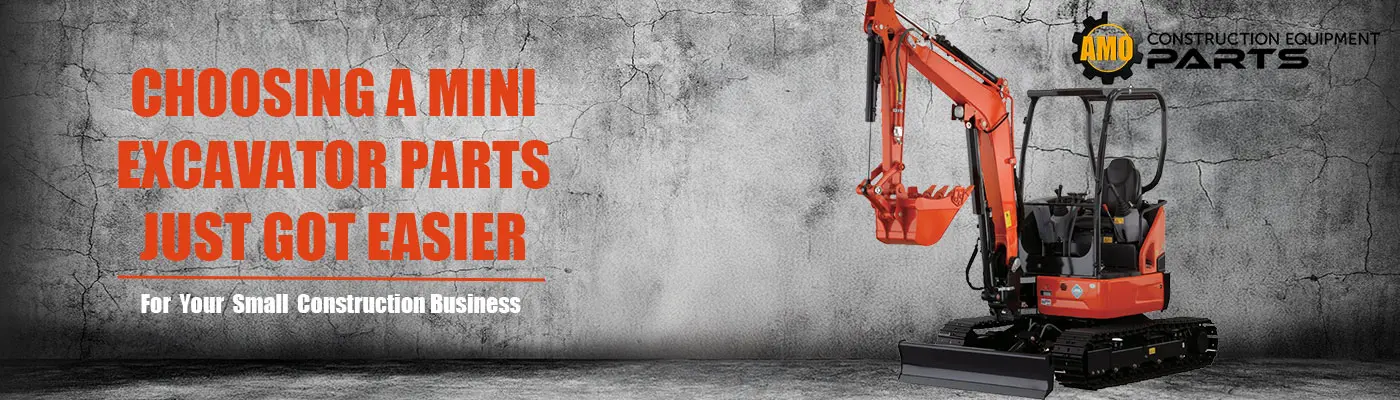 Mini Excavator Parts - Amoparts-Right Parts, Quick Fix