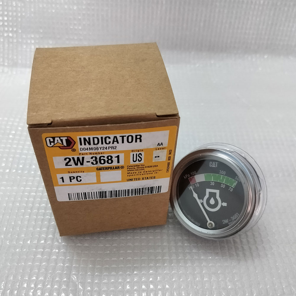 2W-3681 Indicator Engine Oil Pressure Gauge 2W3681 for Caterpillar ...