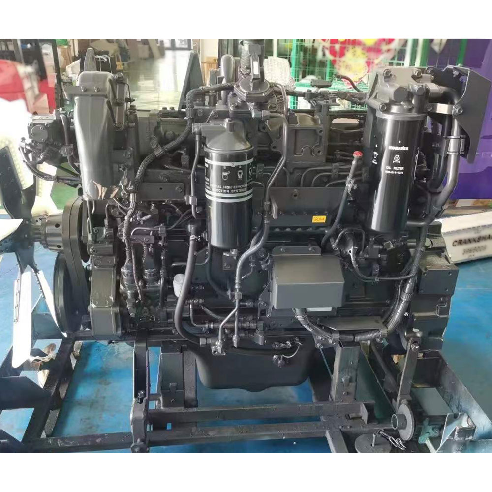 6D125 Engine Assembly SAA6D125E-5 SAA6D125E-6 SAA6D125E-7 for Komatsu ...