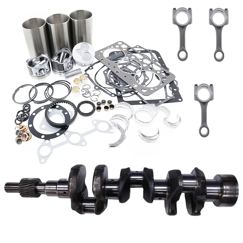 Standard Overhaul Rebuild Kit & Crankshaft & Connecting Rod for Yanmar ...