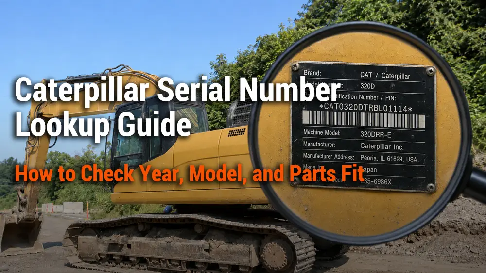 Caterpillar Serial Number Lookup: How to Check Cat Machine Year, Model ...