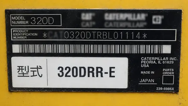 Caterpillar Serial Number Lookup: How to Check Cat Machine Year, Model ...